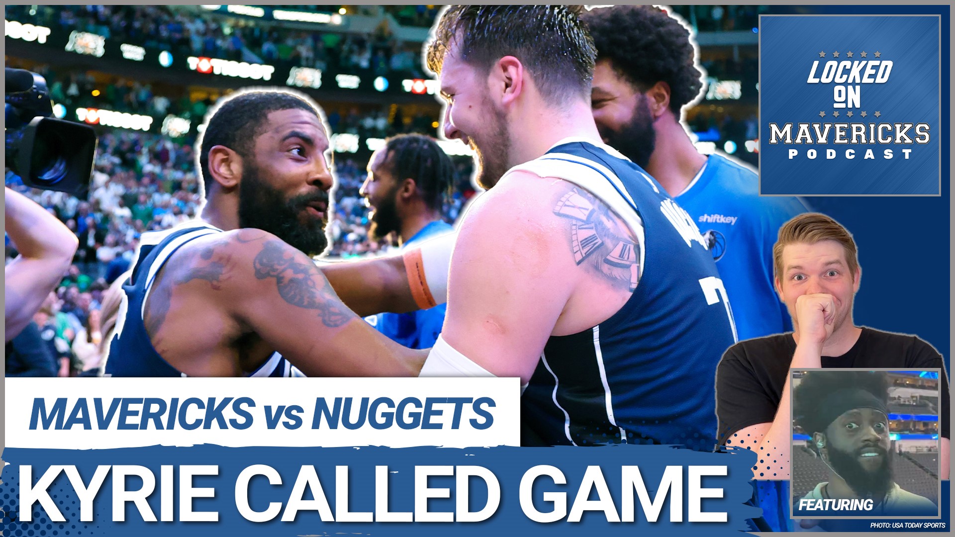 How Kyrie Irving Called Game in Mavs vs Nuggets, Luka Doncic Carries ...