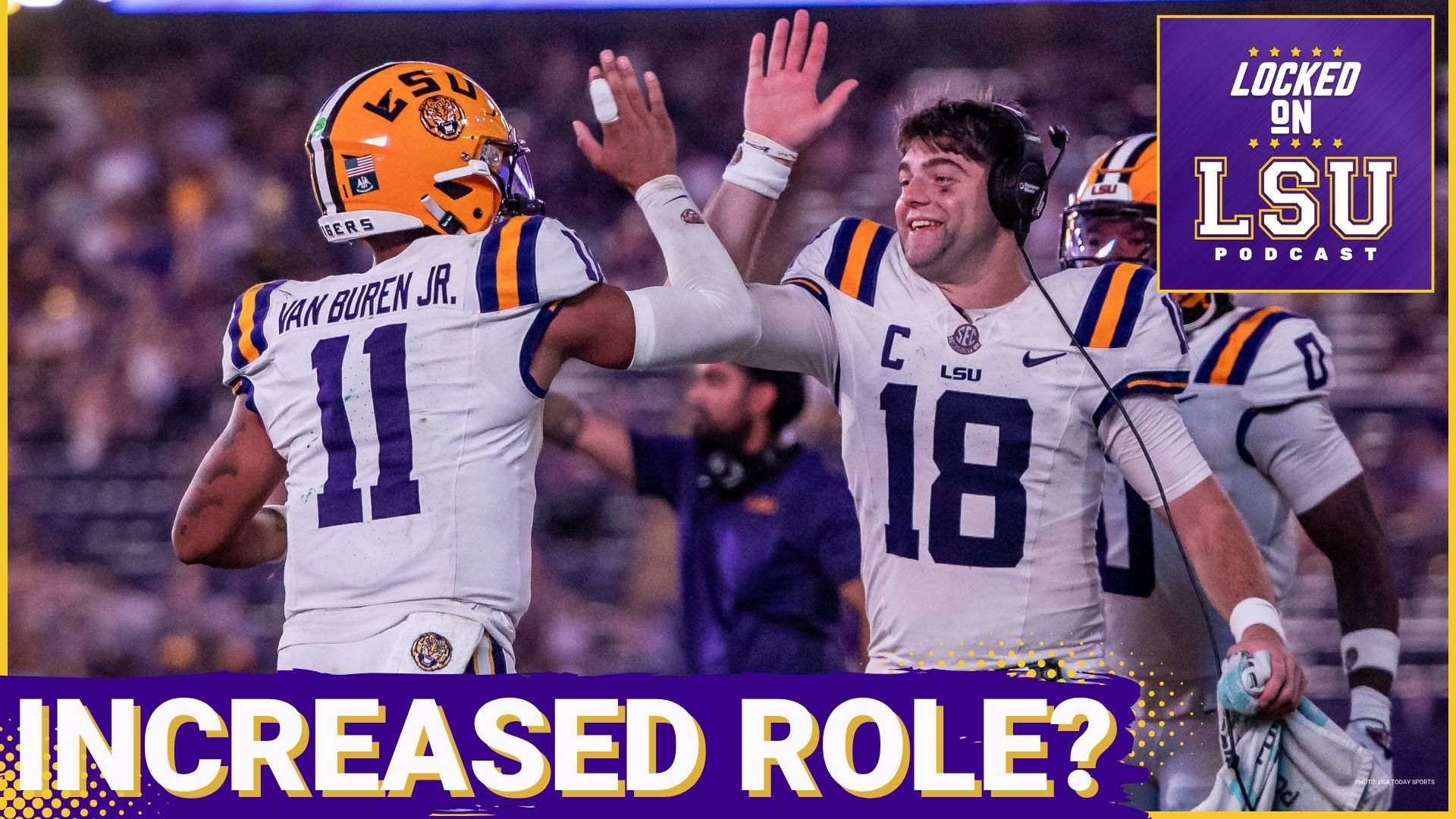 QB Shake-Up Coming at LSU? Wilson Teases Bigger Role for Van Buren vs ...