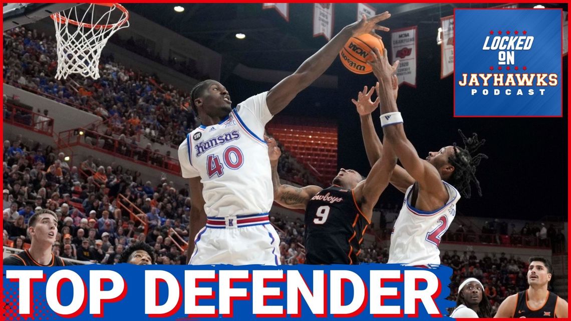 Flory Bidunga Wins Big 12 DPOTY for Kansas, Tre White & Darryn Peterson ...