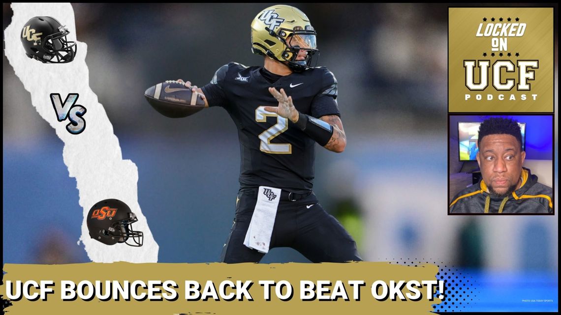 UCF BOUNCES BACK To Beat Oklahoma State and Keep Bowl Game Hopes Alive ...