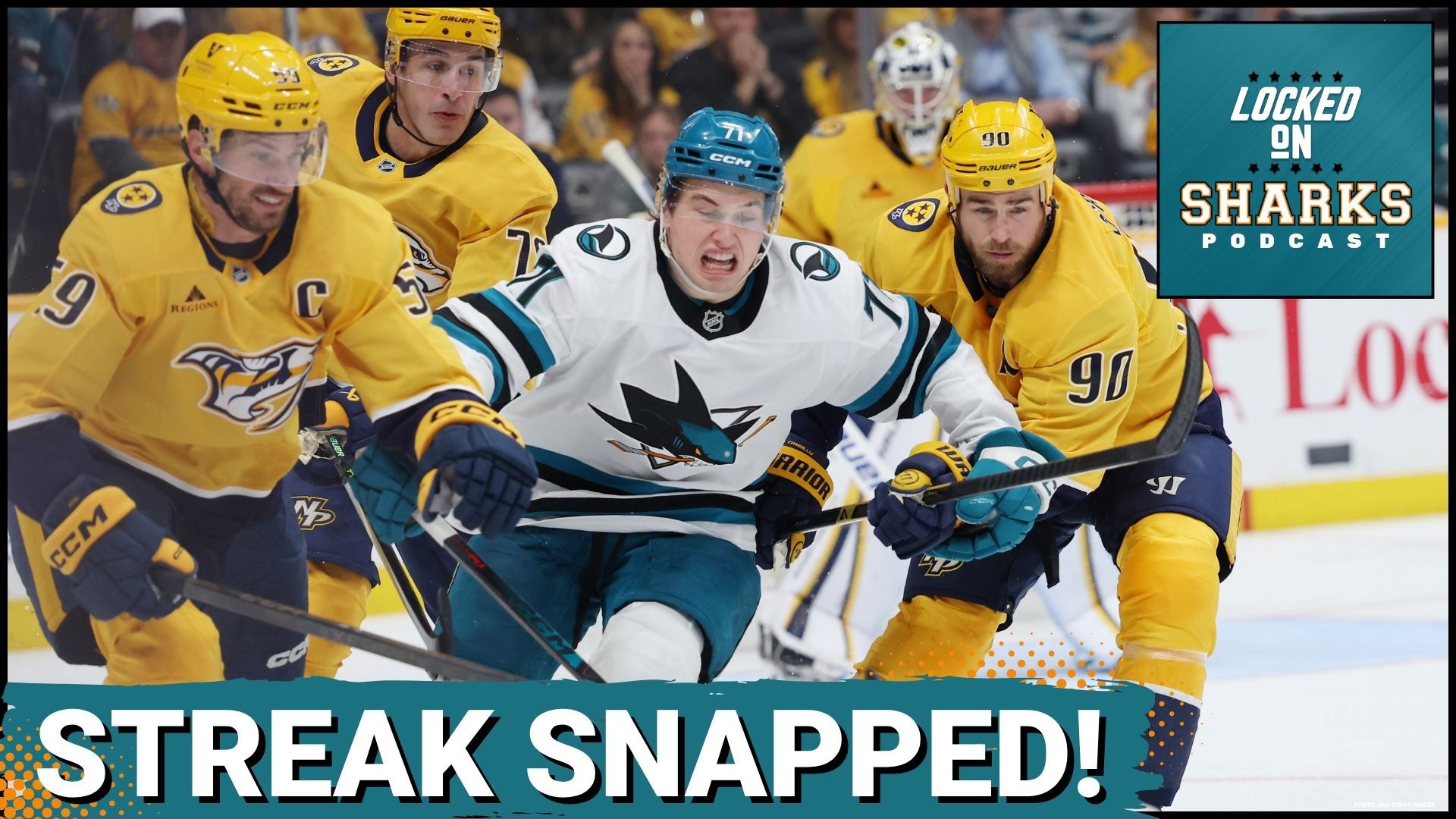 REDEMPTION: Sharks Snap Nashville Streak, Macklin Celebrini Vies to ...