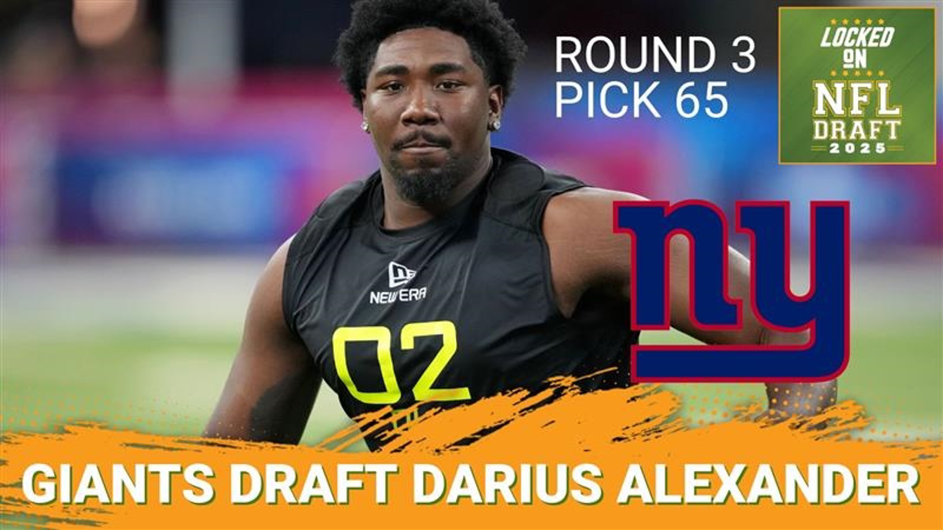 New York Giants Select Darius Alexander with the No. 65 Pick of the ...