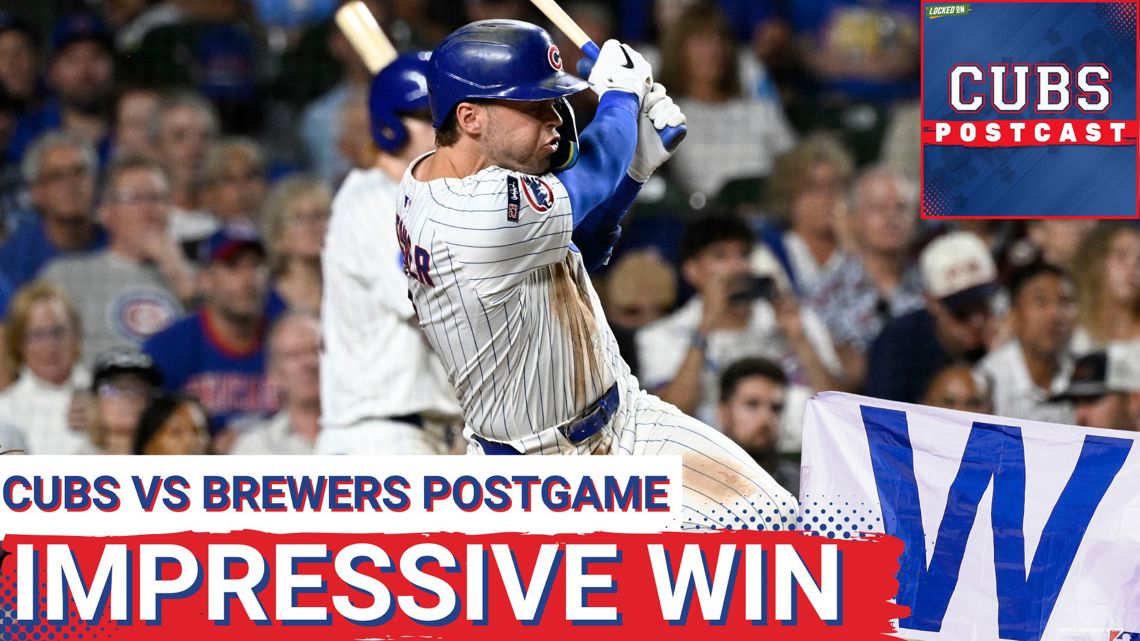 CUBS POSTCAST: The Chicago Cubs come through with an IMPRESSIVE win ...