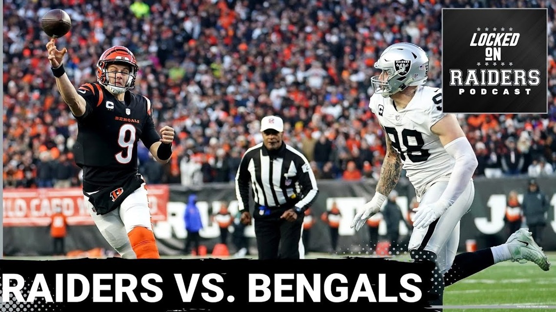 Las Vegas Raiders vs. Cincinnati Bengals, Tale of the Tape | ktvb.com