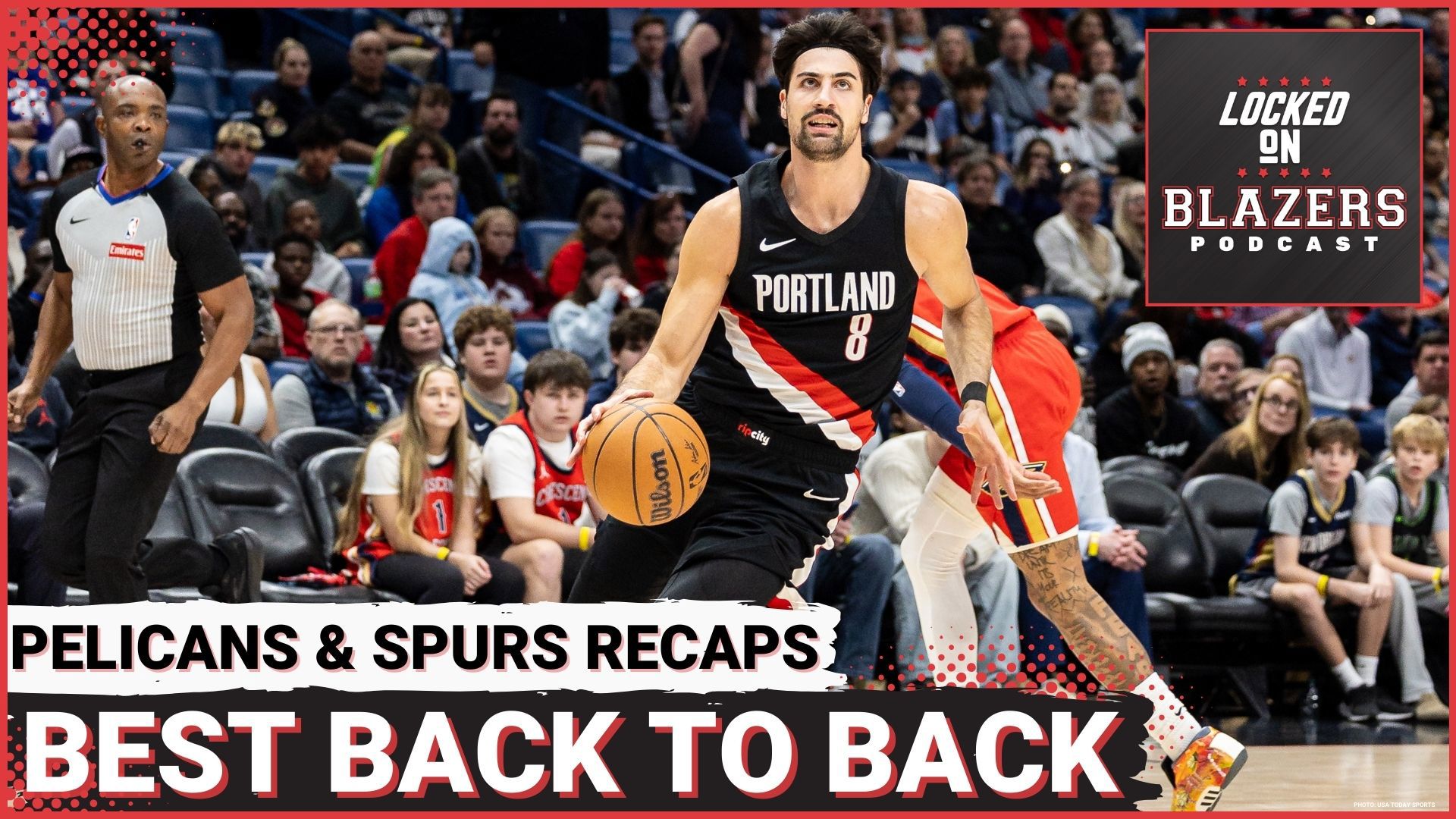 Trail Blazers Playing Their Best Basketball | Deni's Triple Double vs ...