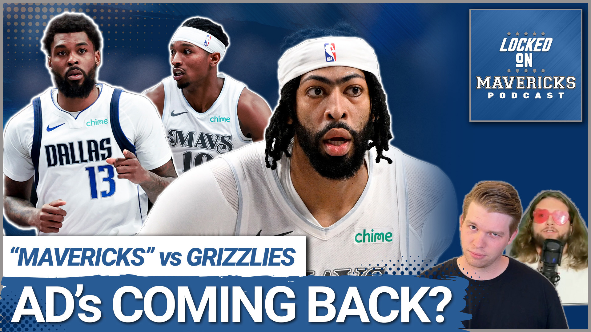 Could Anthony Davis RETURN for the Mavs | Brandon Williams & Naji Marshall Lift Mavericks in ...