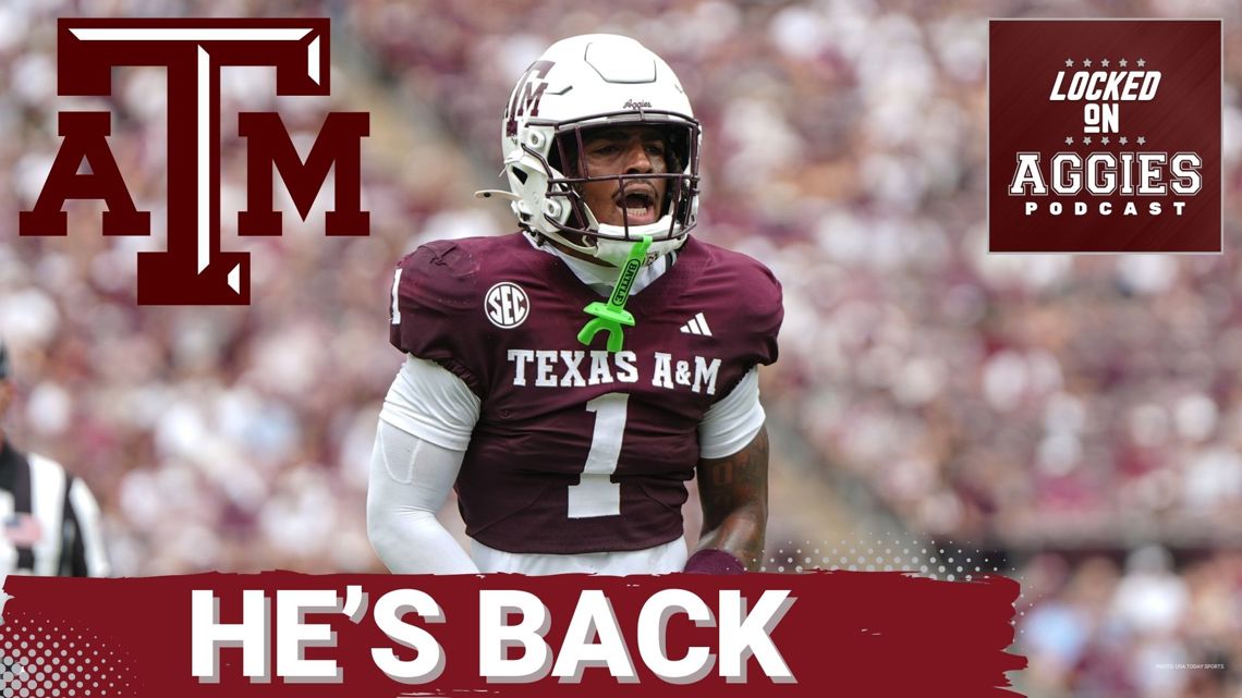 SURPRISE RETURN: Bryce Anderson BACK to Texas A&M, Aggies Secondary ...