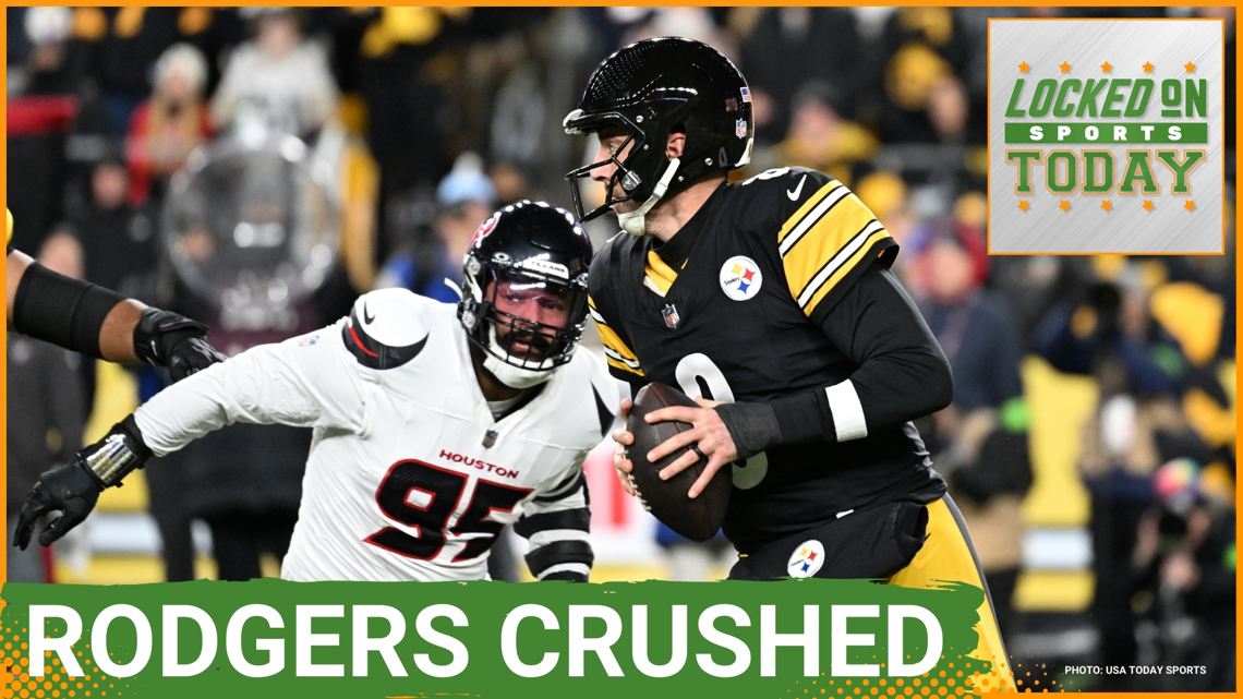 The Houston Texans CRUSHED Aaron Rodgers and the Steelers | Locked On ...