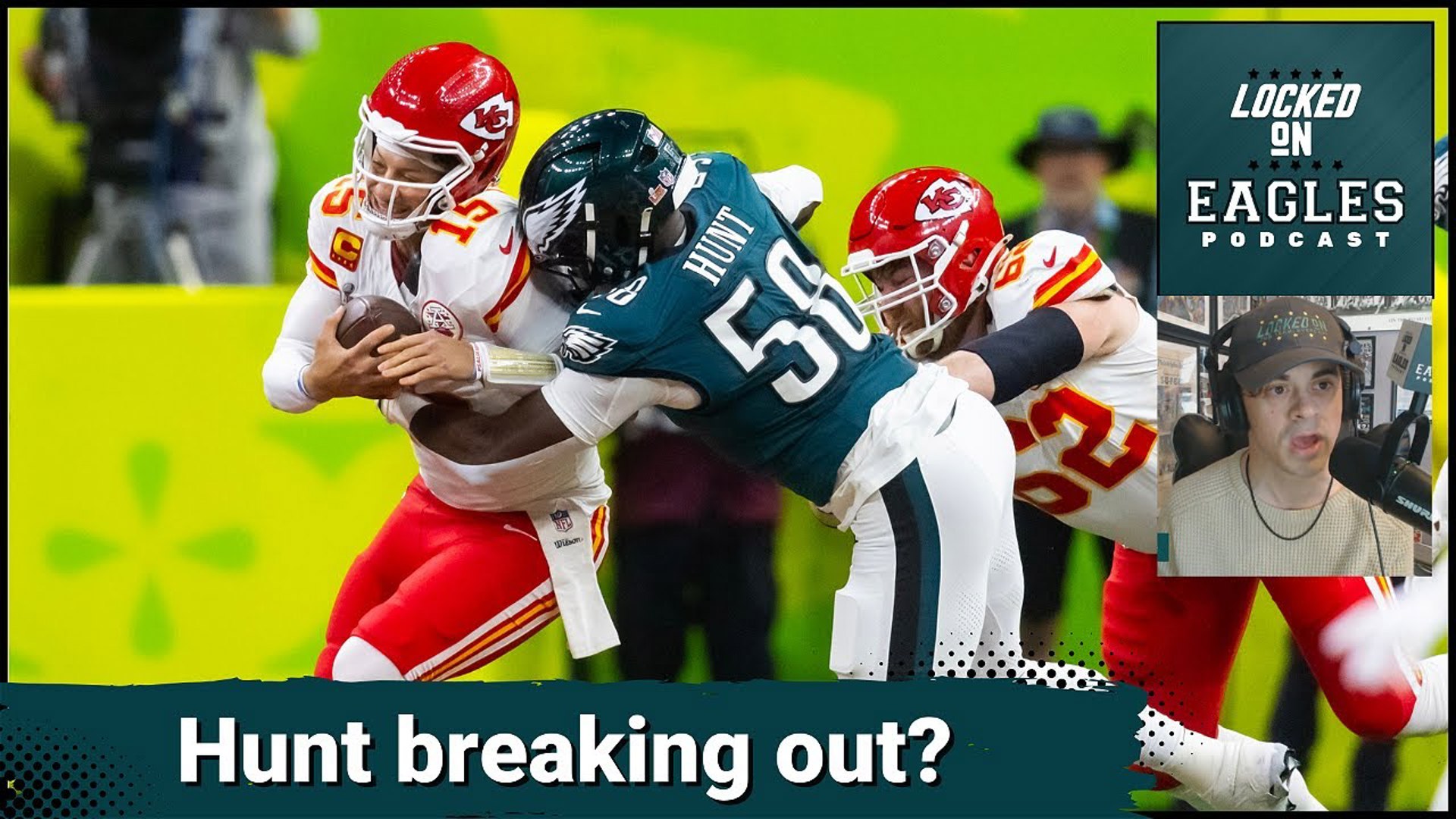 YEAR 2 BREAKOUT: Philadelphia Eagles EDGE Jalyx Hunt BECOMING A STAR in ...