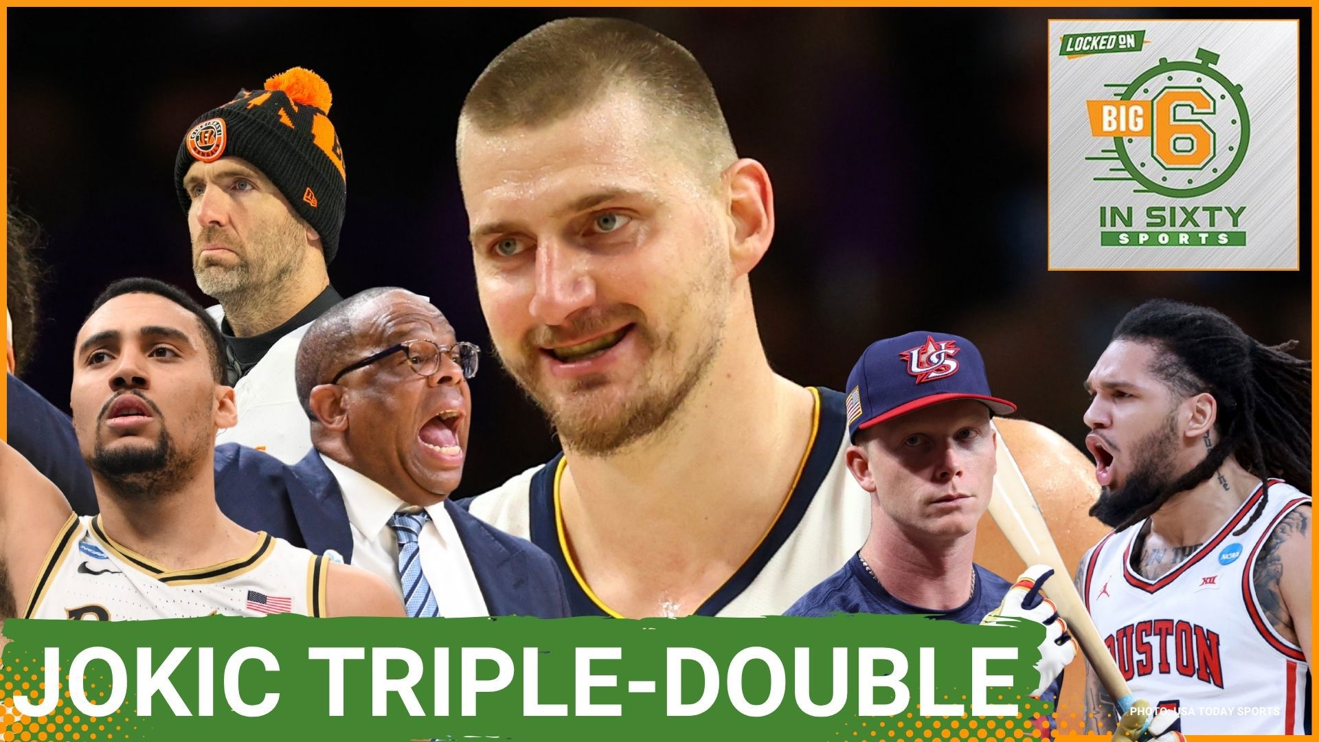 Nikola Jokic Gets HUGE TRIPLE-DOUBLE In Nuggets' Win | The Big 6 in 60 ...