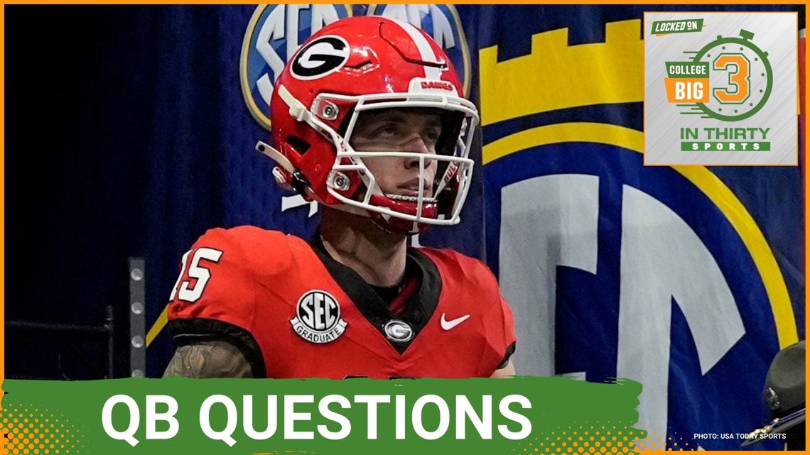 Will Carson Beck Be Able to Play for Georgia? | The Big 3 In 30 College ...