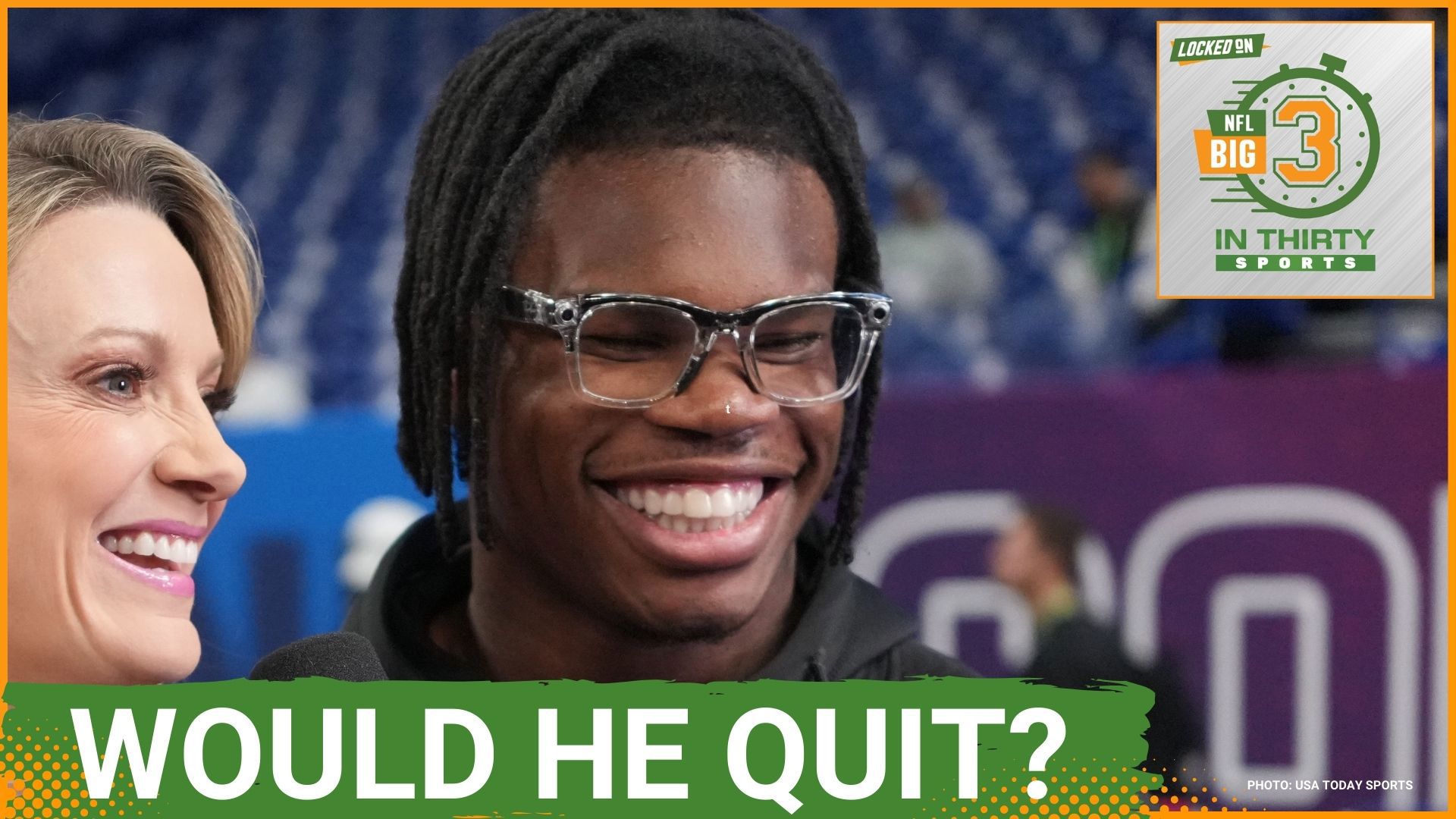 Travis Hunter Says He'll Quit If He Can't Play Both Ways | The Big 3 in ...