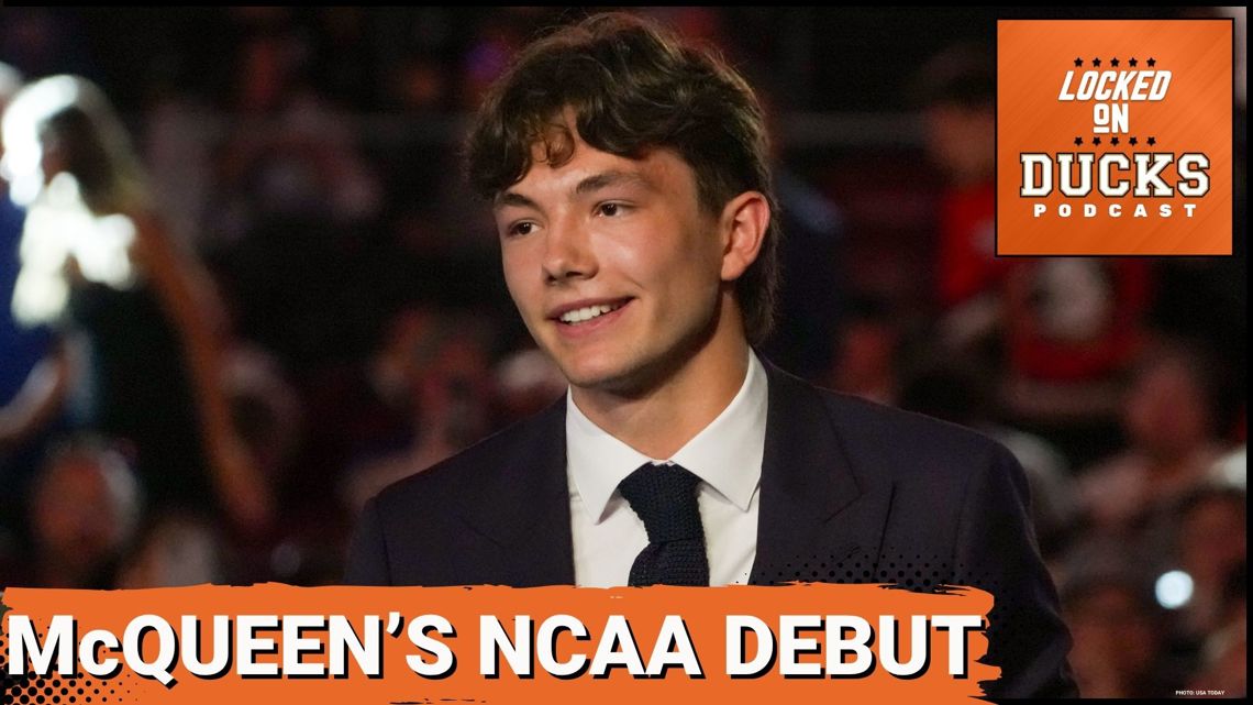 Roger McQueen's SHOCKING NCAA debut | Can he DOMINATE College Hockey ...