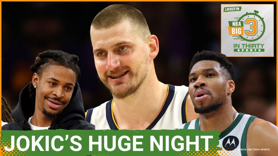 Nikola Jokic Hits GAME-WINNER In Big Night For Nuggets | The Big 3 in ...
