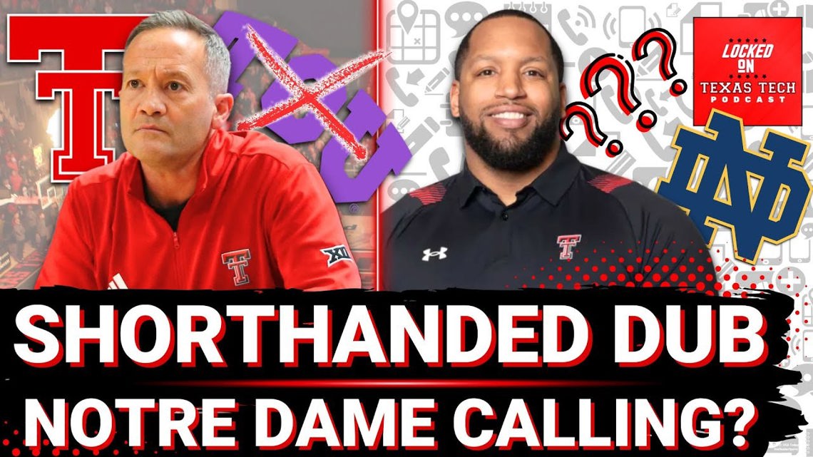 Shorthanded mastery for Texas Tech against TCU | Notre Dame comes knocking again for James ...
