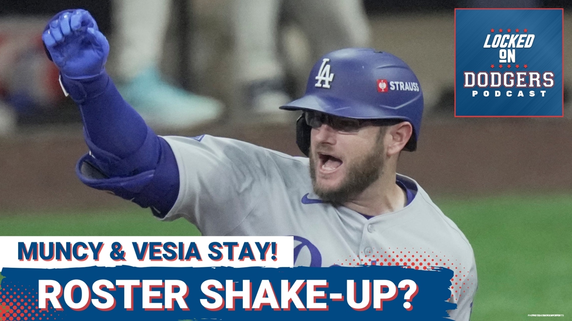 NO-BRAINER: Los Angeles Dodgers KEEP Max Muncy & Alex Vesia | Tony ...