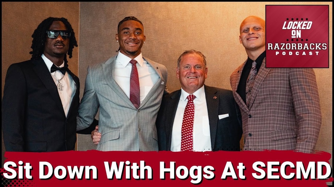 Sit Down With Razorback Football At SEC Media Days! | ktvb.com