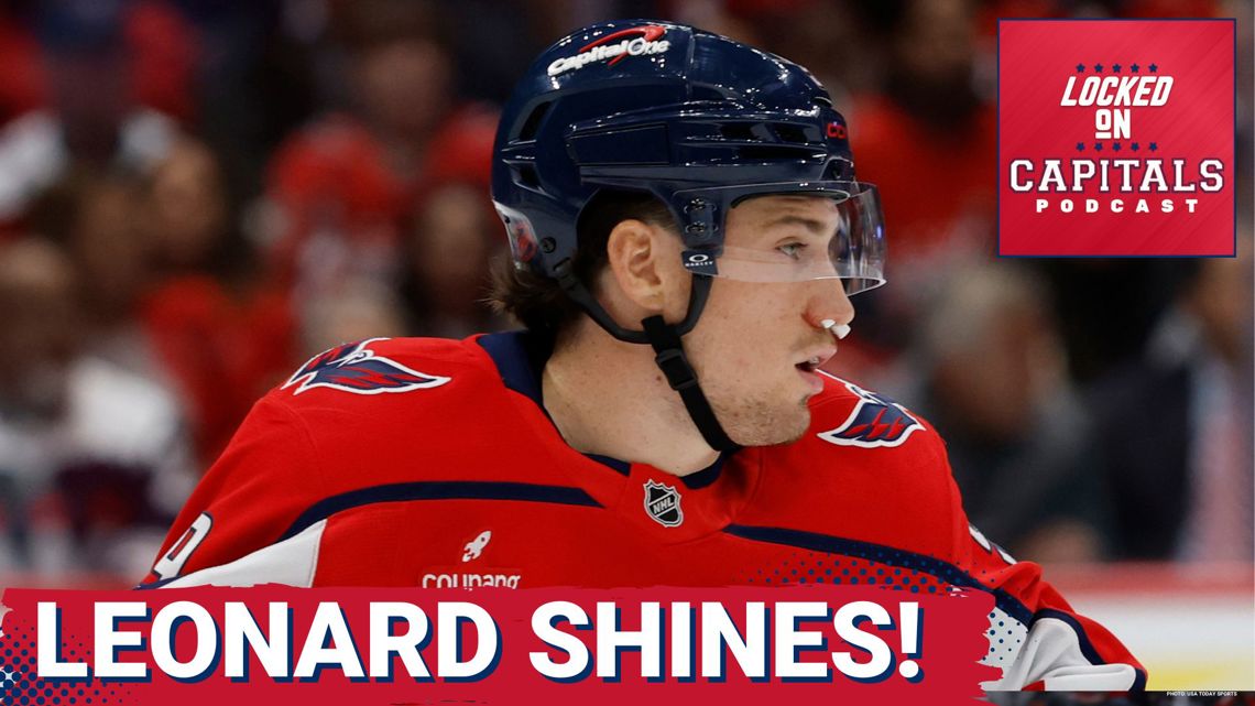Ryan Leonard IGNITES Capitals' Offense | Can Spencer Carberry's Line ...