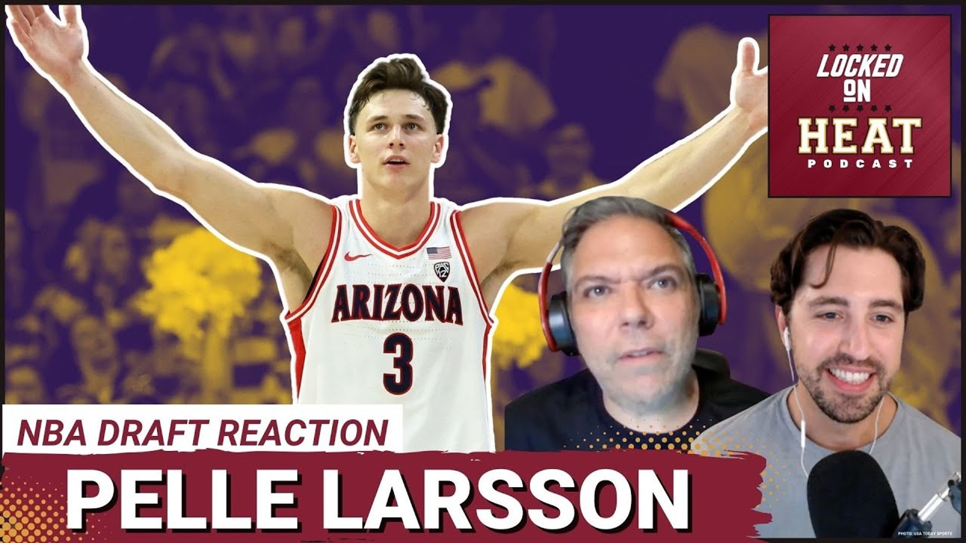 Miami Heat select Pelle Larsson in Second Round of 2024 NBA Draft ...