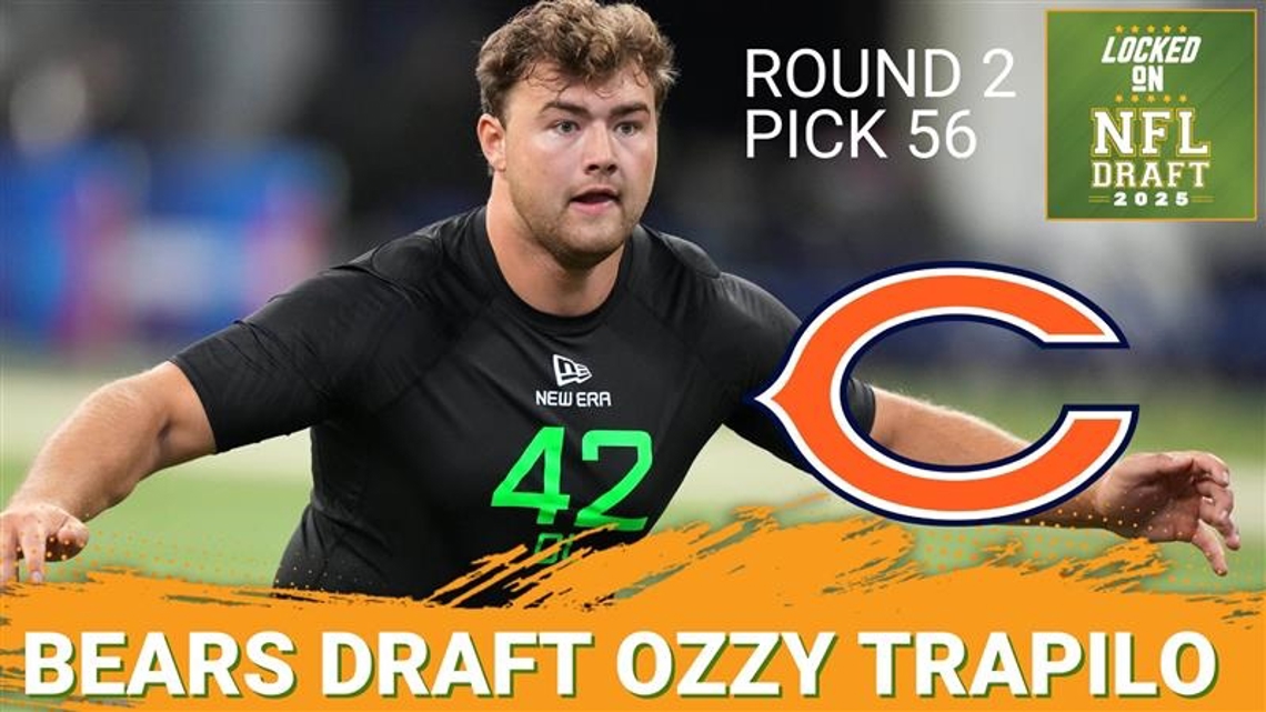 Chicago Bears Select Ozzy Trapilo with the No. 56 Pick in the 2025 NFL ...
