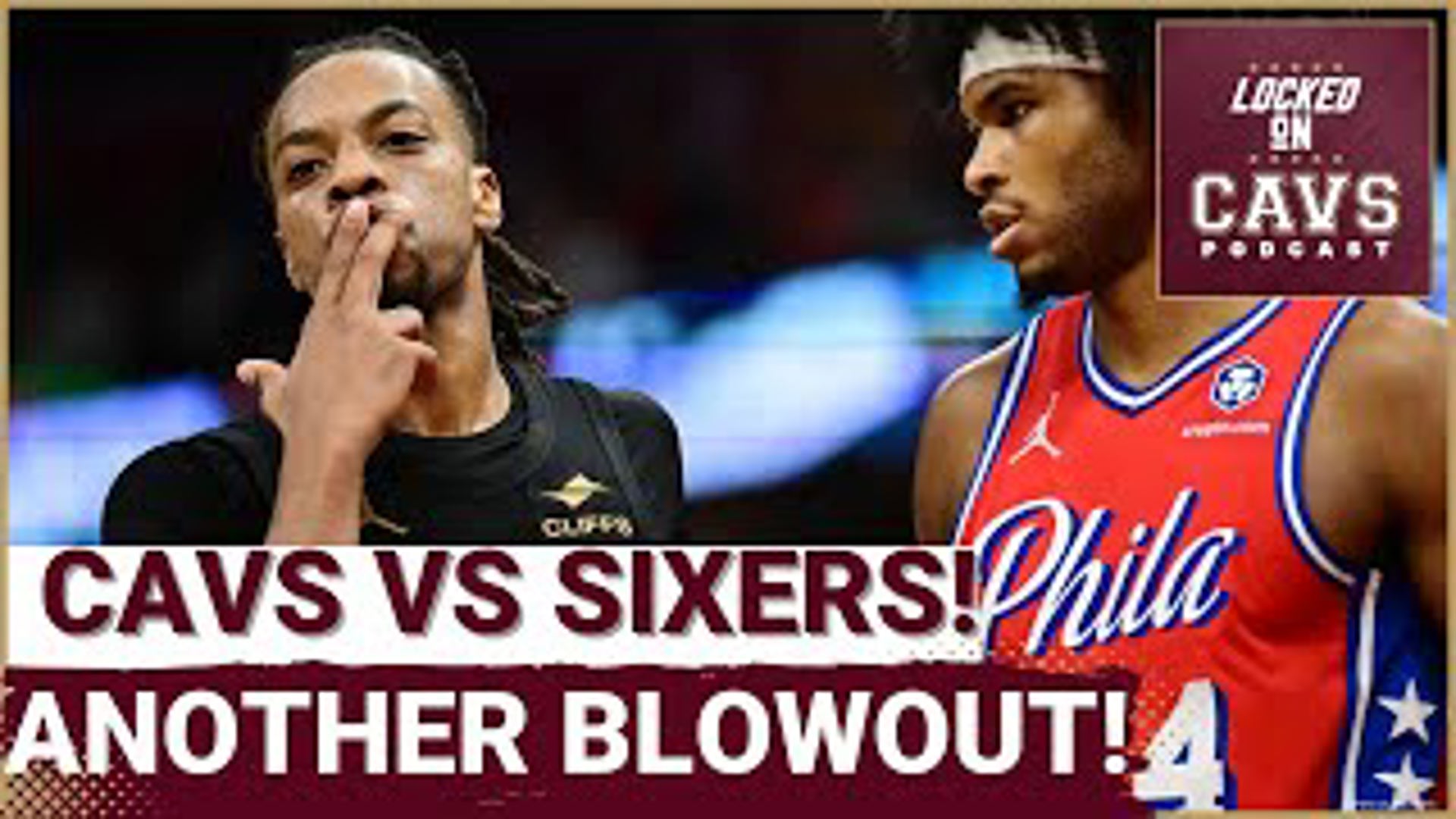 Cleveland Cavaliers CRUSH Philadelphia 76ers! | Evan Mobley POSTERIZES ...