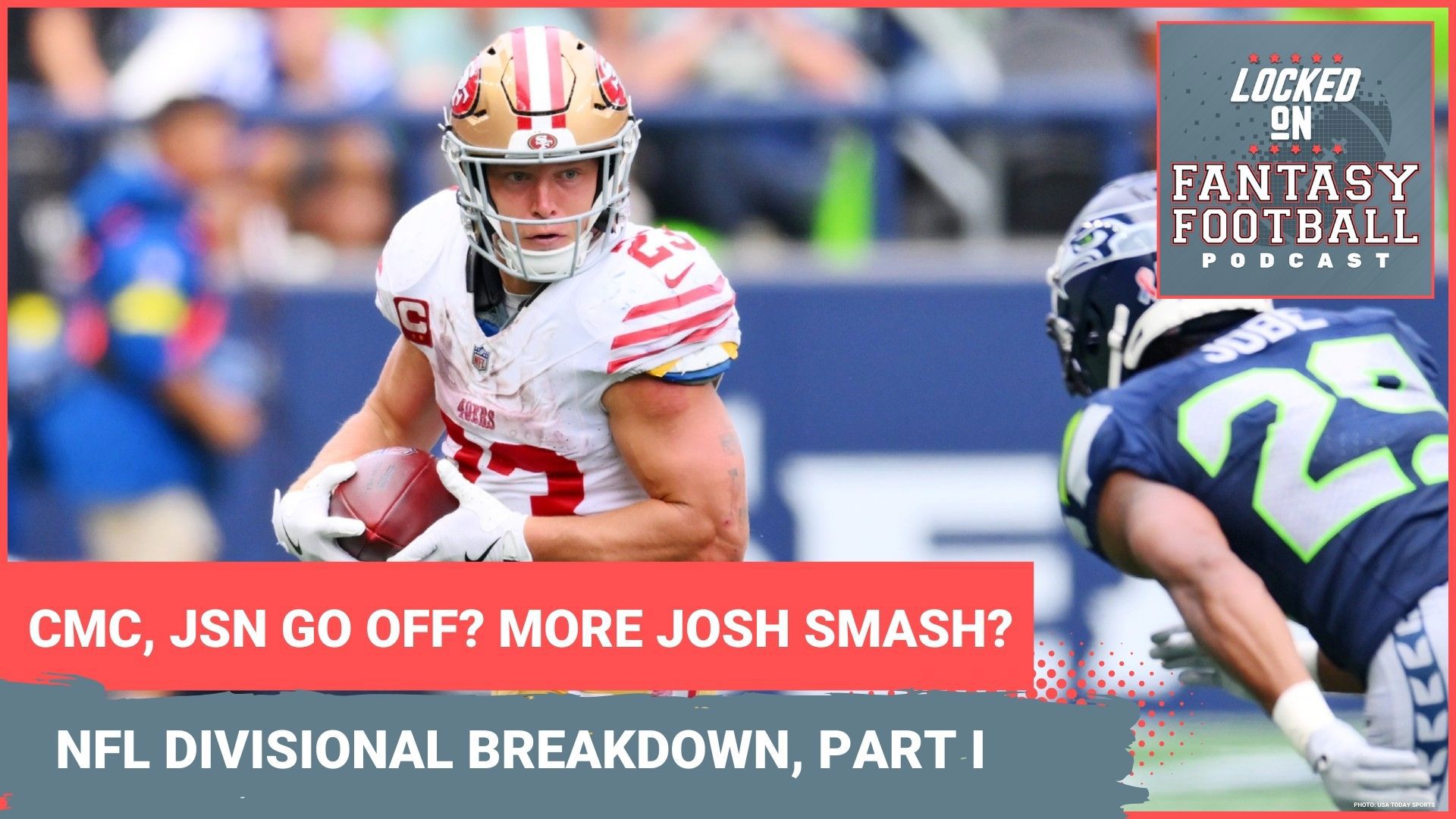 TRUST Christian McCaffrey, MORE Josh Allen SMASH? NFL playoff ...