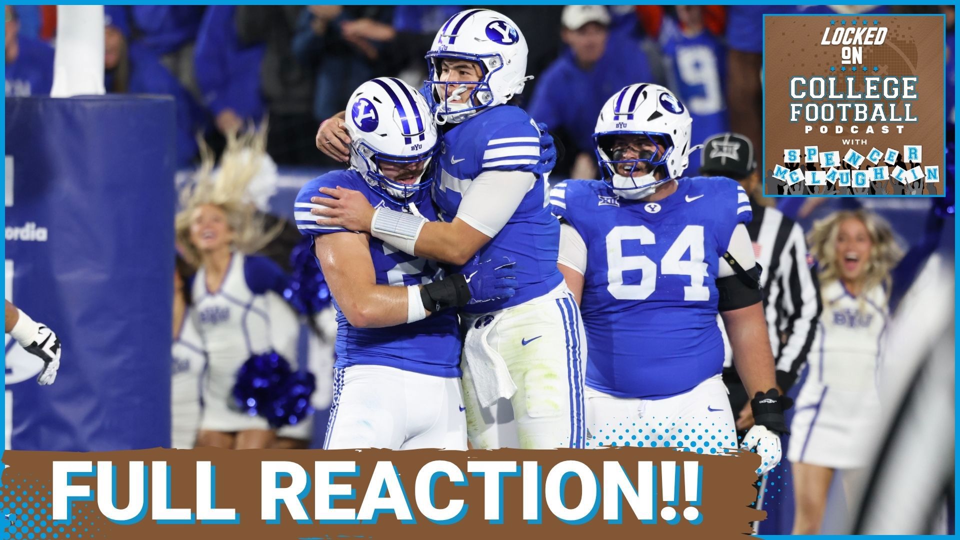 BYU STATEMENT: Cougars CRUSH TCU as Bear Bachmeyer DELIVERS—Alabama ...