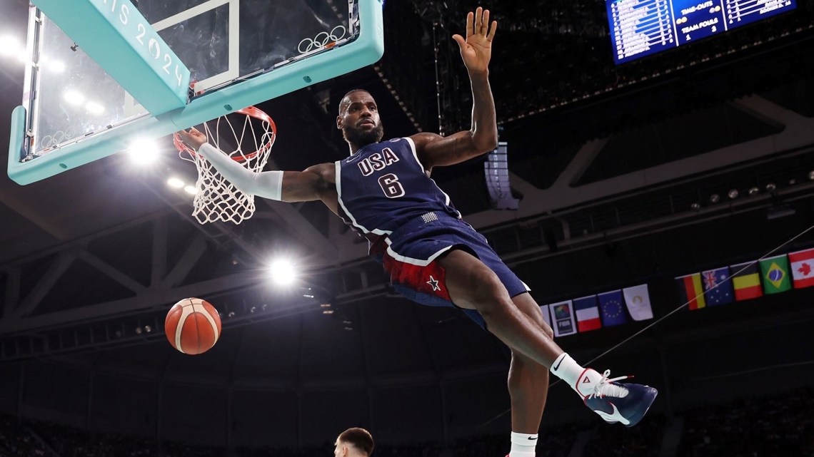 Paris Rewind: Simone Biles, LeBron James shine on Day 2 | ktvb.com
