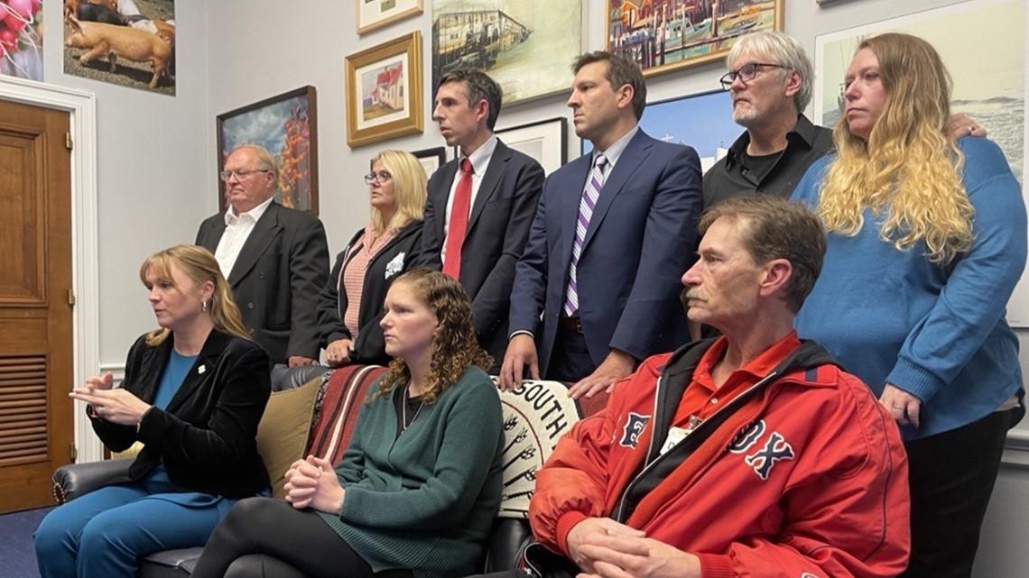 Families of Lewiston shooting victims visit Washington D.C. | ktvb.com
