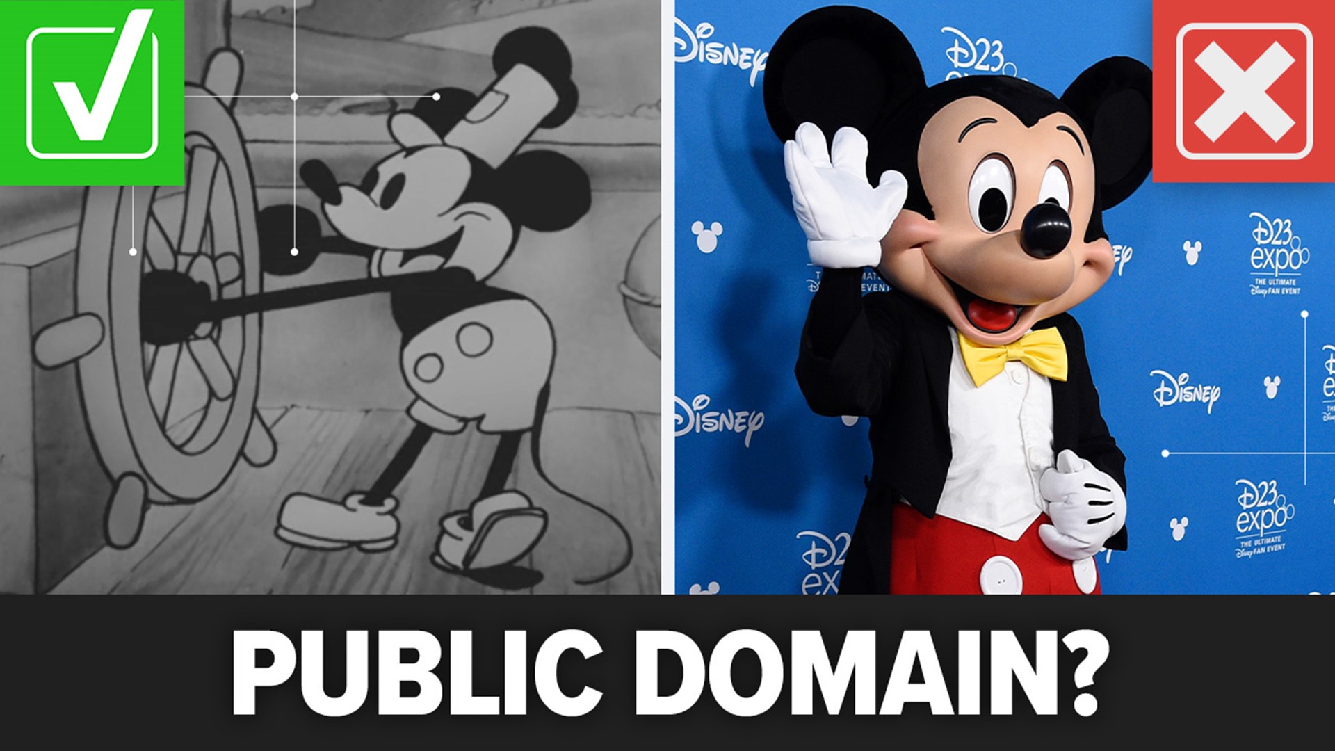 ‘Steamboat Willie’ version of Mickey mouse is public domain | ktvb.com