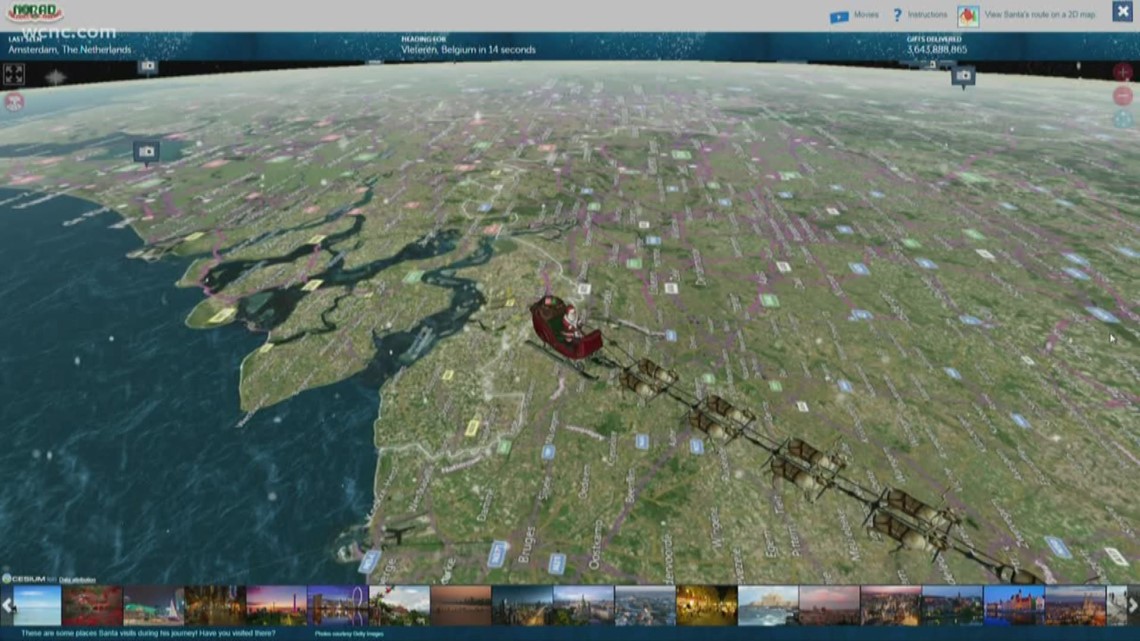 NORAD tracking Santa Claus | ktvb.com