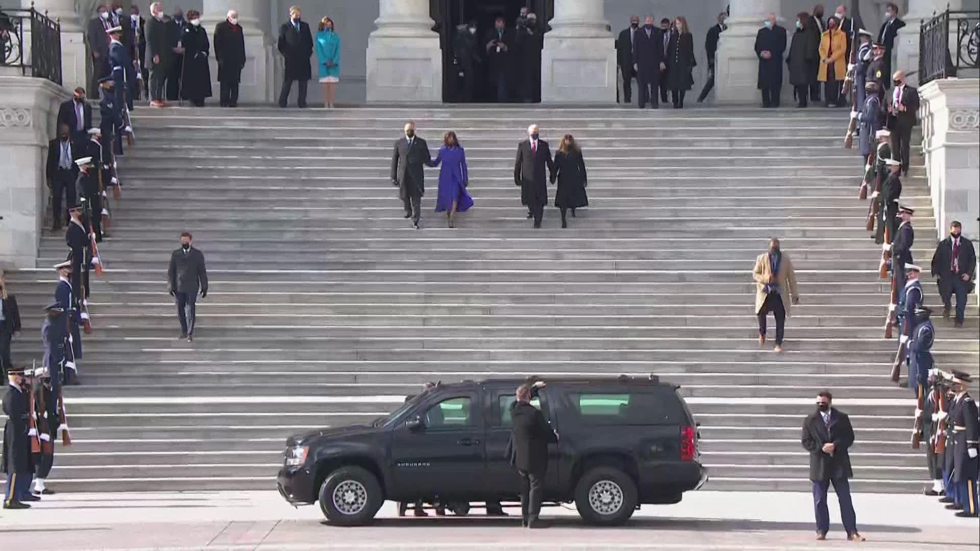 Inauguration Day calm shines through at state capitols across US | ktvb.com