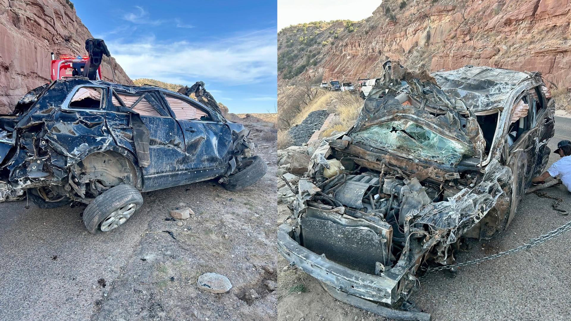 His car rolled 200 feet down a Texas canyon. He survived the night and ...