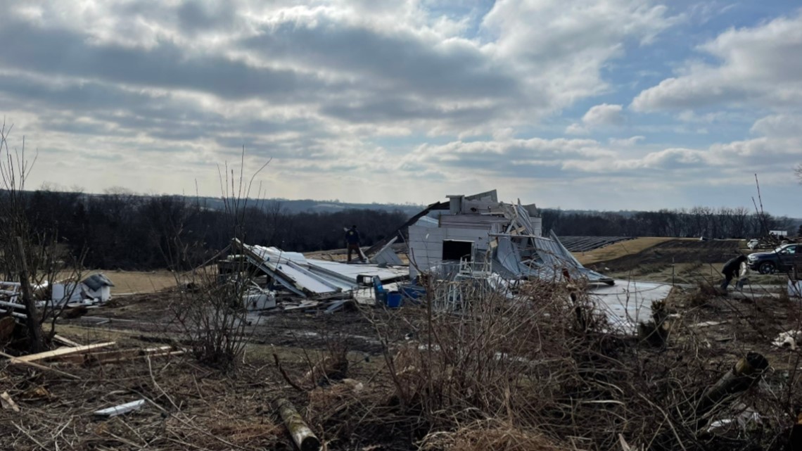 Madison County, Winterset, Iowa tornado damage photos, videos | ktvb.com