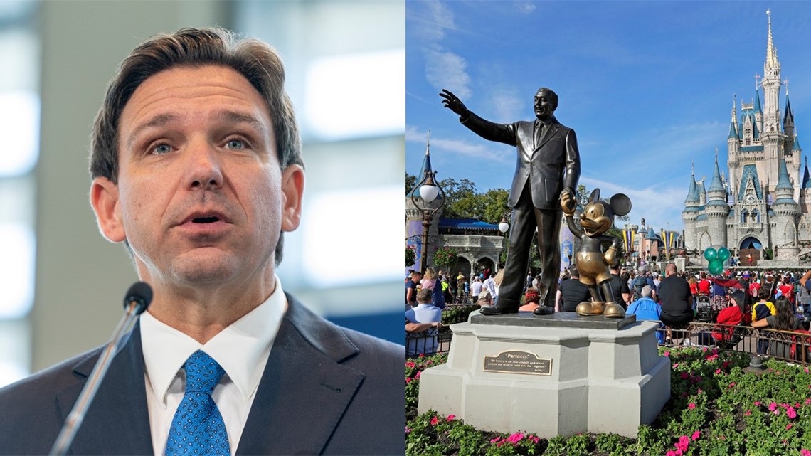 Disney sues DeSantis, claiming political retaliation | ktvb.com