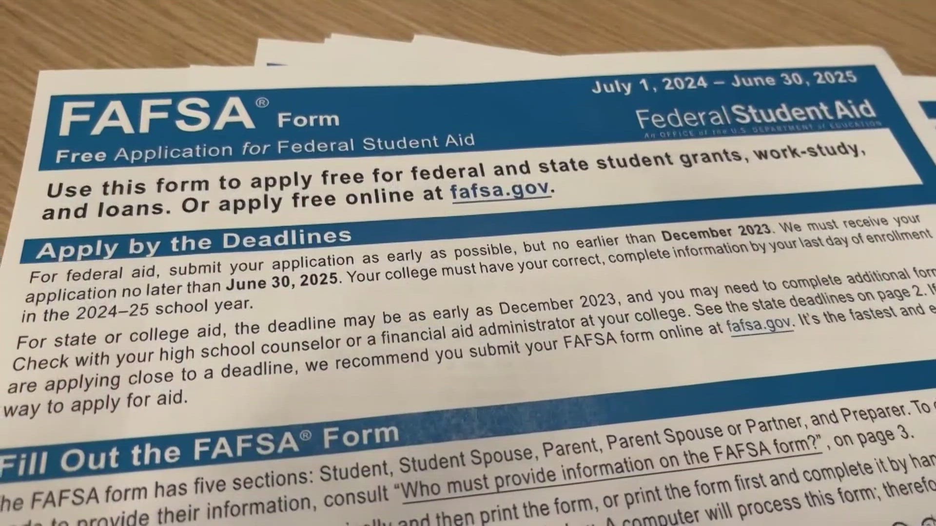 STCU offering to help local families complete FAFSA | ktvb.com