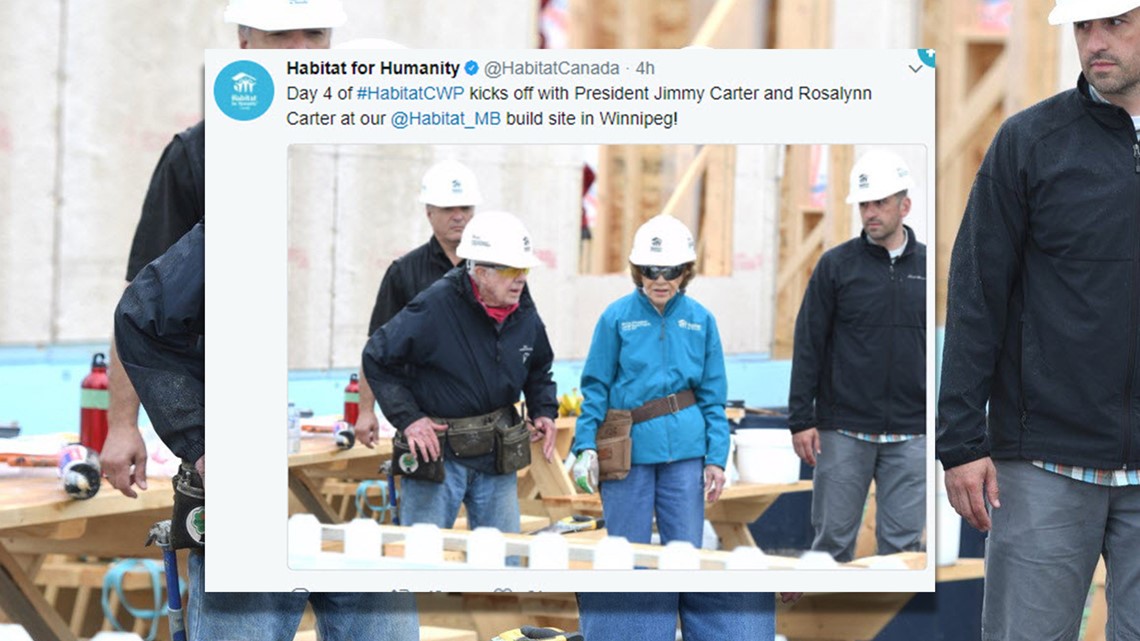 Jimmy Carter collapses at Habitat Build | ktvb.com